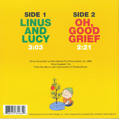 Album Cover Art - Linus and Lucy