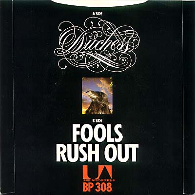 Album Cover Art - The Stranglers - Duchess