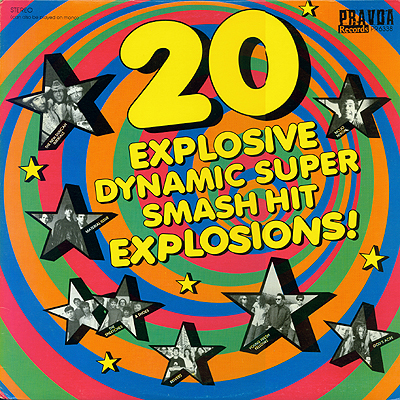 Album Cover Art - 20 Explosive Dynamic Super Smash Hit Explosions!